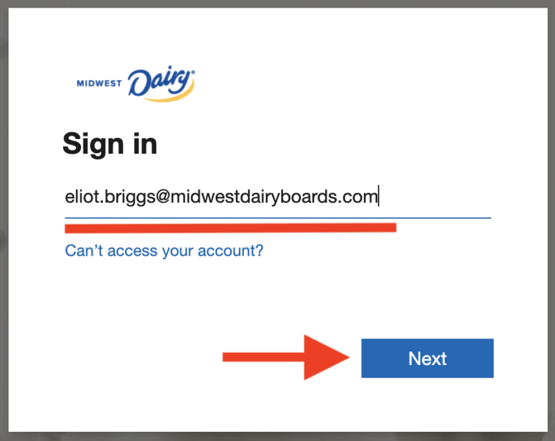Sign In with an @MidwestDairyBoards.com Email Address – Midwest Dairy Board Services